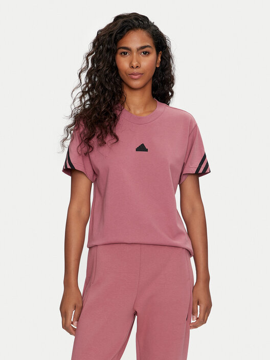 adidas T-Shirt Future Icons 3-Stripes IW5261 Rosa Regular Fit | eschuhe.de