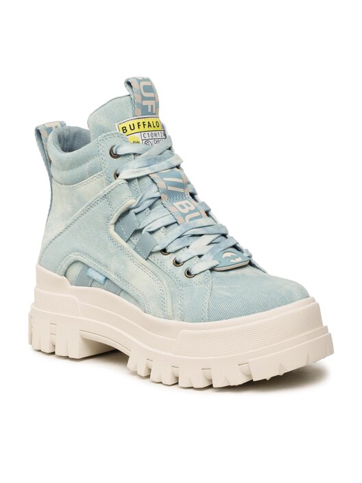 Turistická obuv Buffalo Aspha Nc Mid 1622238 Modrá | eobuv.cz