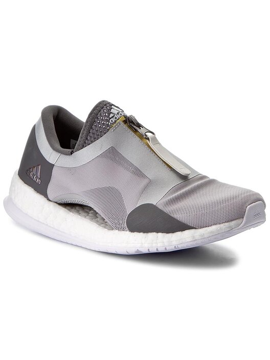 Fitnessschuhe adidas PureBoost X Tr Zip BB3289 Grau | eschuhe.de