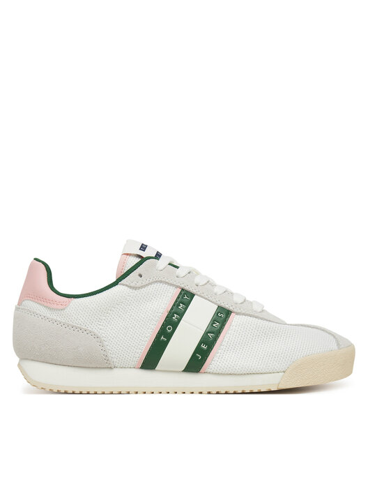 Сникърси Tommy Jeans Tjw Low Profile Runner EN0EN02742 Бял | obuvki.bg