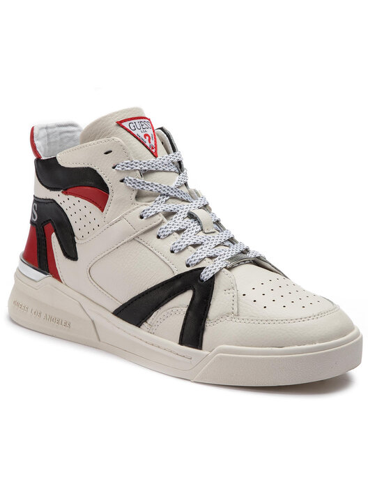 Sneakersy Guess Madison FM6MAD LEA12 Biały | eobuwie.com.pl
