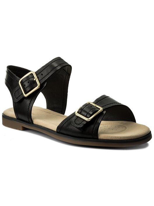Sandali Clarks Bay Primrose 261319344 Nero | escarpe.it