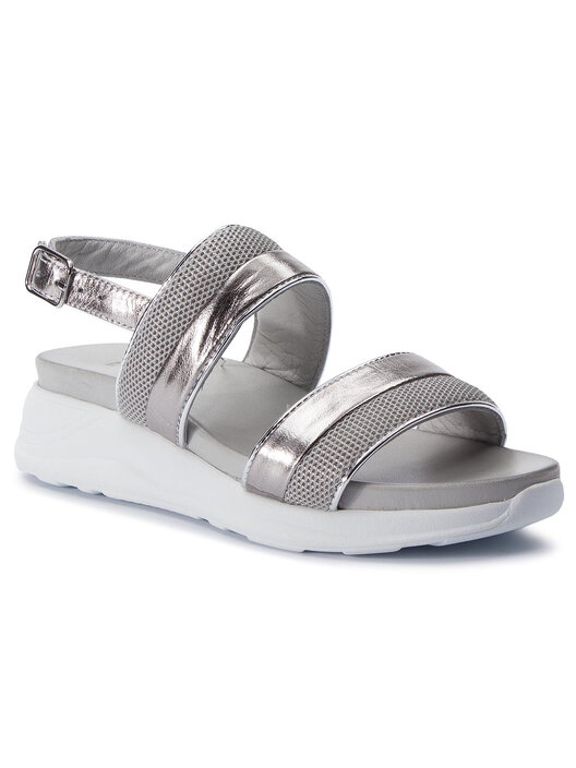 Sandały Inuovo 114008 Srebrny | eobuwie.com.pl