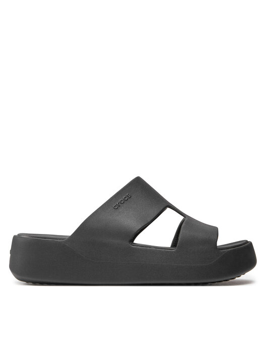 Şlapi Crocs Getaway Platform H-Strap 209409 Negru | epantofi.ro