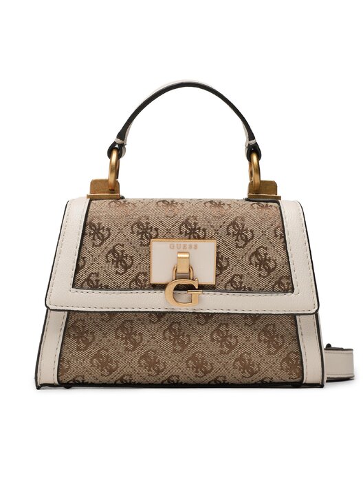 Τσάντα Guess Stephi (JB) Mini Bags HWJB78 75770 Μπεζ | epapoutsia.gr