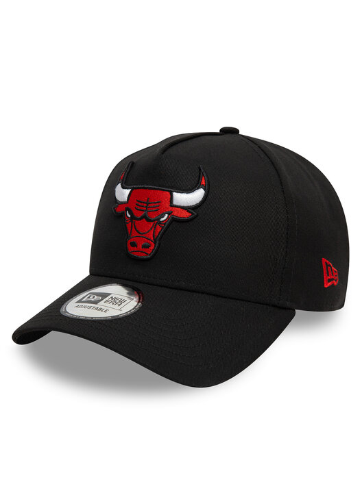 Șapcă New Era Chicago Bulls NBA Patch Black 9FORTY A-Frame 60595220 ...