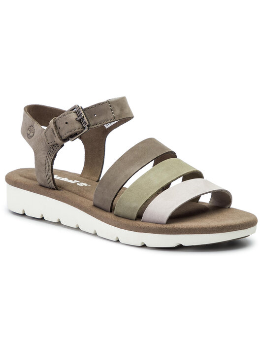 Сандали Timberland Lottie Lou 3-Band Sandal TB0A1UW7901 Сив | obuvki.bg