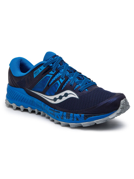 Buty do biegania Saucony Peregrine Iso S20483-2 Granatowy | eobuwie.com.pl