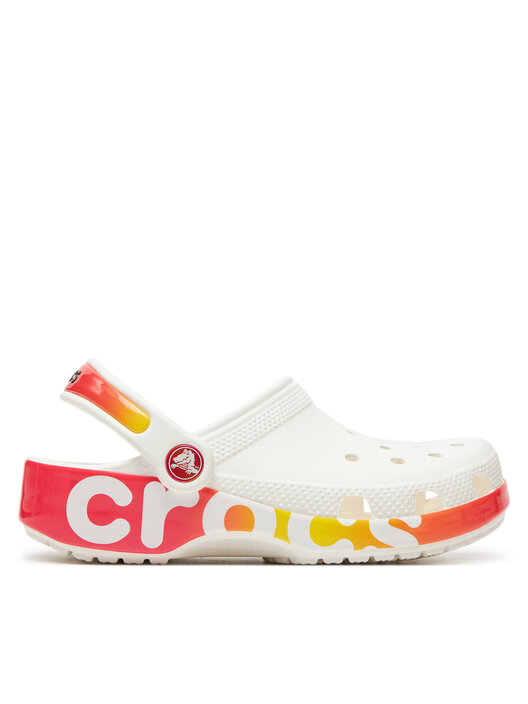 Nazouváky Crocs Classic Reflector Clog K 210714 Bílá | eobuv.cz