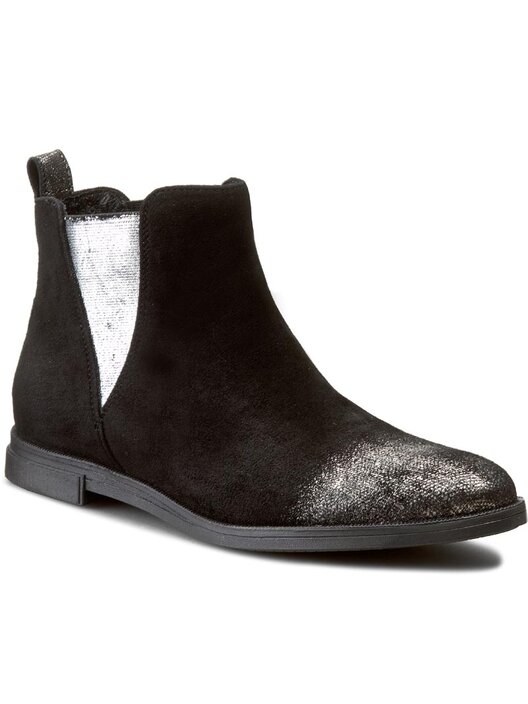 Sztyblety Carinii B3675 Czarny | eobuwie.com.pl