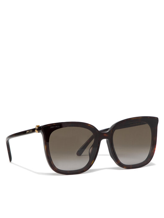 Okulary przeciwsłoneczne Jimmy Choo NETTAL/F/SK Brązowy | eobuwie.com.pl