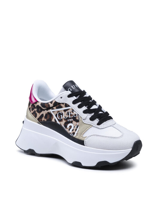 Zapatillas Guess Calebb FL7CBB PEL12 Marrón | zapatos.es