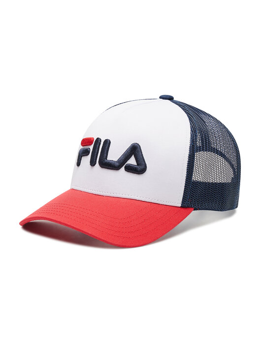 Cap Fila Beppu Trucker Cap Linear Logo snap Back FCU0025 Rot | eschuhe.de