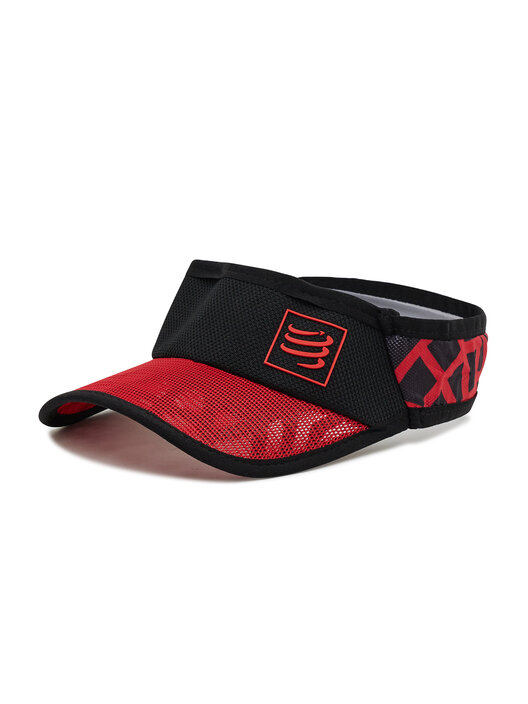 Visera Compressport Spiderweb Ultra Visor 18265 Rojo | zapatos.es