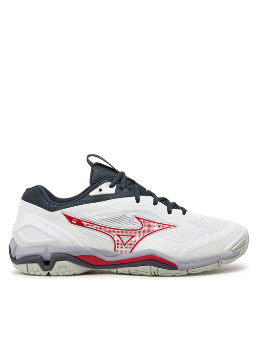Buty halowe Mizuno Wave Stealth 6 X1GA2430 Biały | eobuwie.com.pl