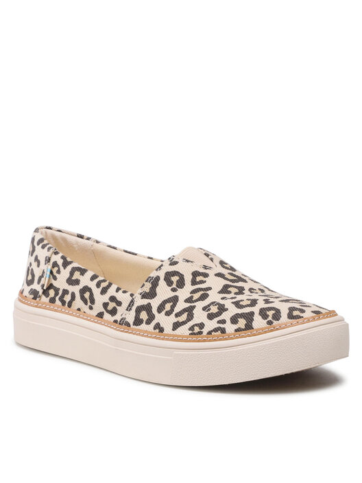 Półbuty Toms Parker 10017759 Beżowy | eobuwie.com.pl