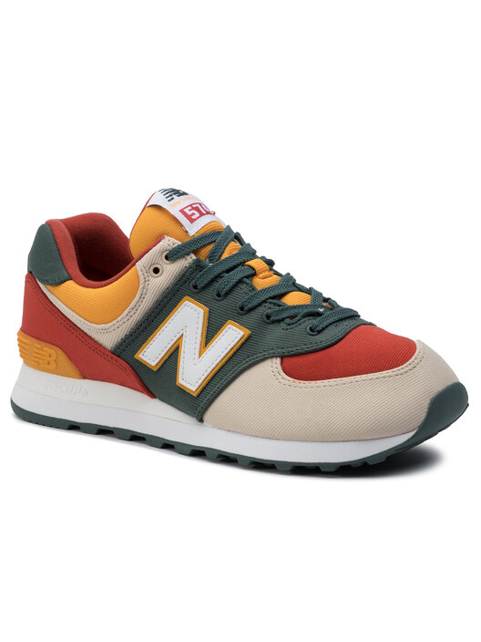 Sneakersy New Balance ML574IND Zielony | eobuwie.com.pl