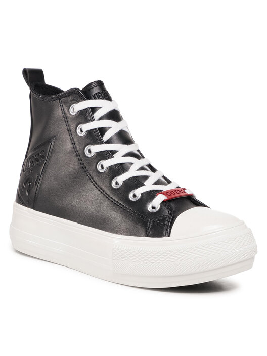 Trampki Guess FL7NIA ELE12 Czarny | eobuwie.com.pl