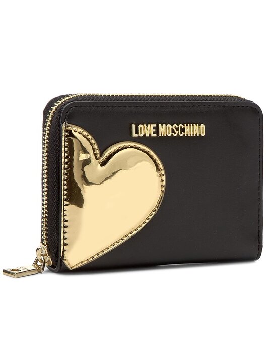 Portfel LOVE MOSCHINO JC5512PP14LD200B Czarny | eobuwie.com.pl