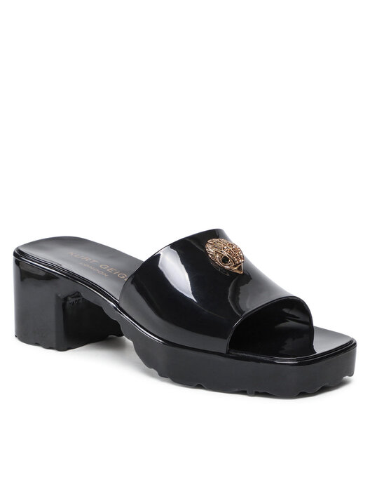 Şlapi Kurt Geiger Maddie Block 8880700979 Negru | epantofi.ro