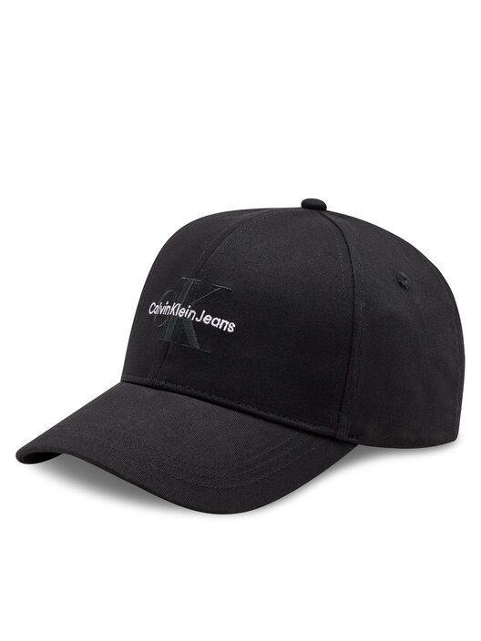 Cap Calvin Klein Mono Logo Embro K60K612317 Schwarz | eschuhe.de