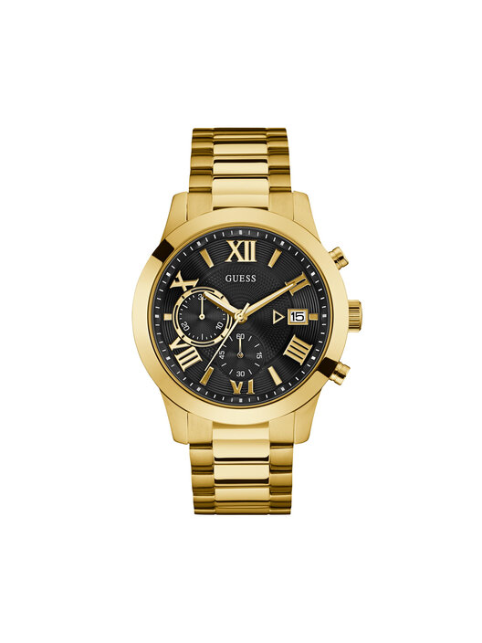 Zegarek Guess Atlas W0668G8 Złoty | eobuwie.com.pl