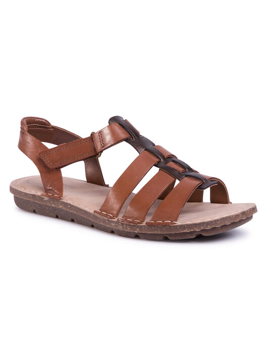 Sandały Clarks Blake Jewel 261482524 Brązowy | eobuwie.com.pl