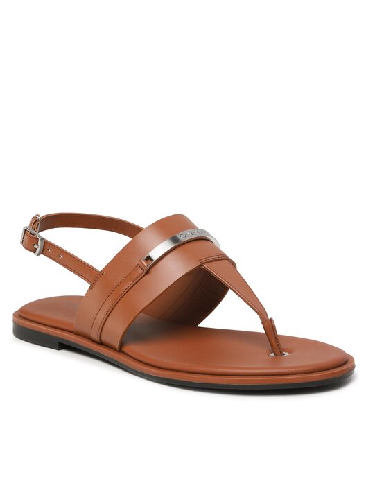 Сандали Calvin Klein Almond Tp Sndal W/Hw HW0HW01607 Кафяв | obuvki.bg