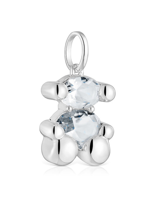 Wisiorek TOUS Color Bear 1004224800 Srebrny | eobuwie.com.pl