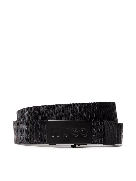 Мъжки колан Hugo Gasper 50480467 Черен | obuvki.bg