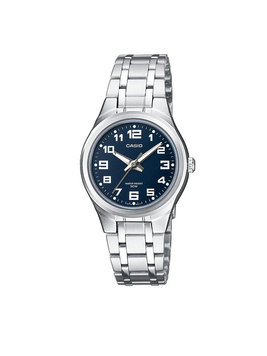 Zegarek Casio LTP-1310PD-2BVEG Srebrny | eobuwie.com.pl
