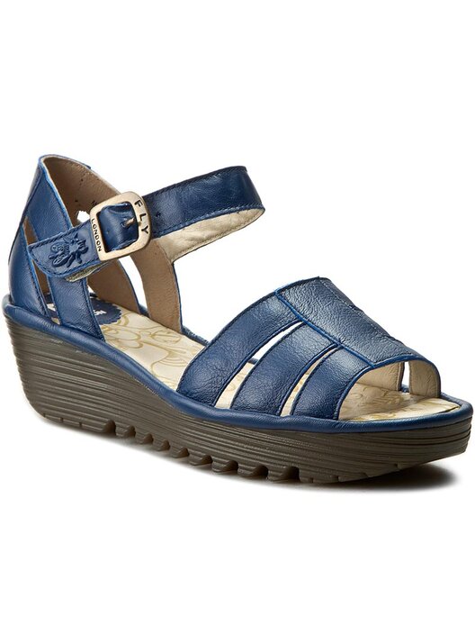 Sandali Fly London Resefly P500730002 Blu scuro | escarpe.it