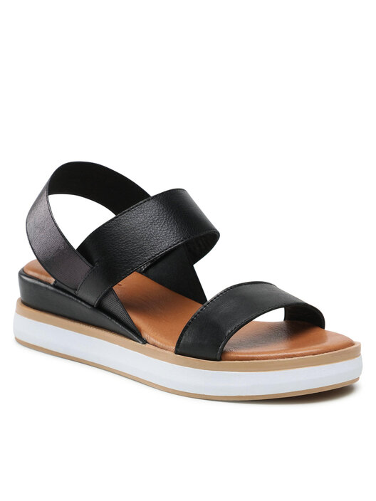 Sandały Inuovo 113013 Czarny | eobuwie.com.pl