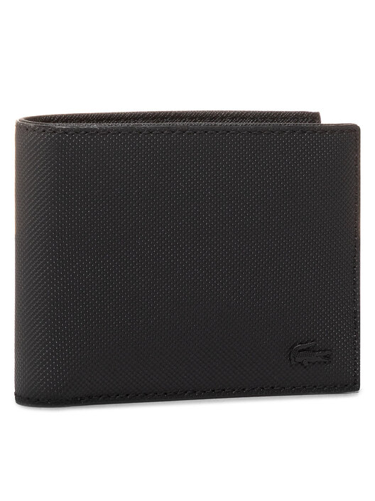 Portfel Lacoste S Billfold NH2308HC Czarny | eobuwie.com.pl