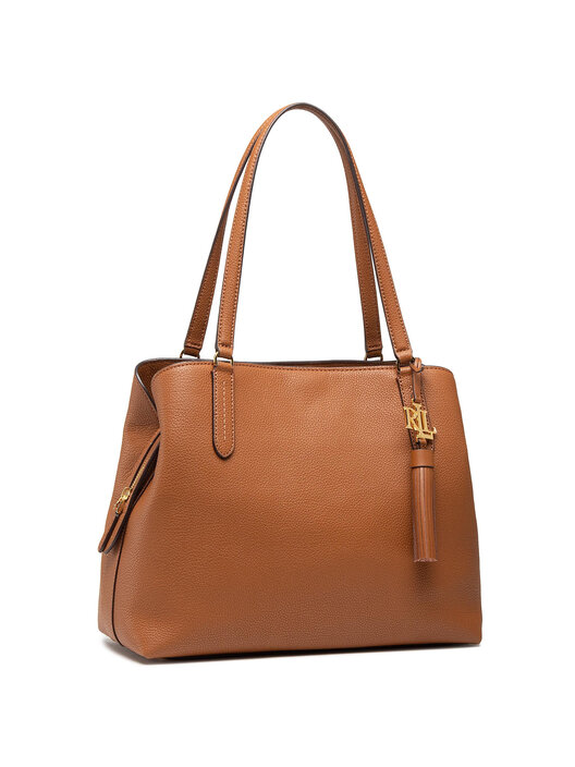 Handtasche Lauren Ralph Lauren Quinn 34 Shoulder Bag 431818738002 Braun ...