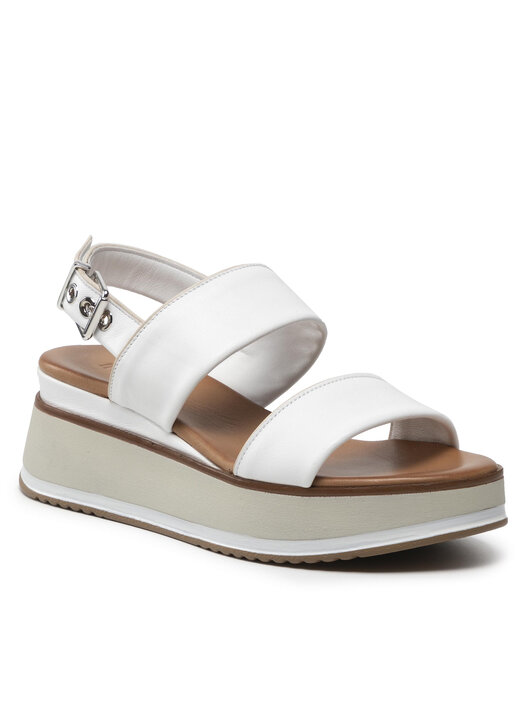 Sandały Inuovo 774010 Biały | eobuwie.com.pl