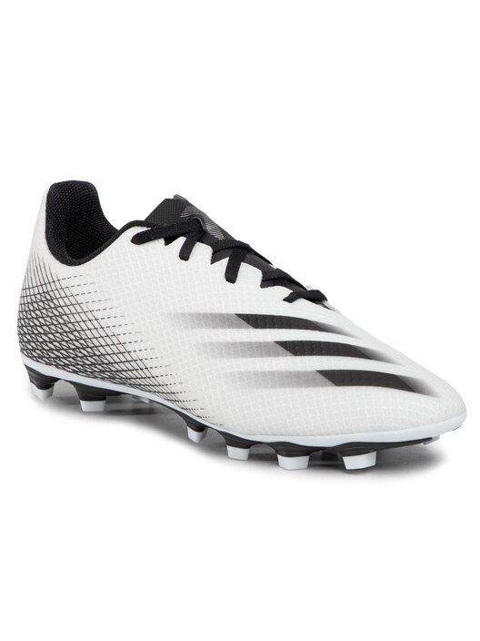 Buty do piłki nożnej adidas X Ghosted.4 FxG FW6783 Biały | eobuwie.com.pl