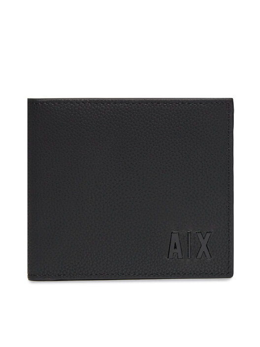 Cartera grande para hombre Armani Exchange 958097 3F892 00020 Negro ...
