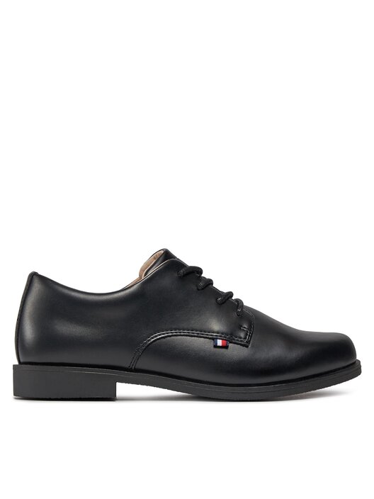 Обувки Tommy Hilfiger Low Cut Lace Up Shoe T3B4-33174-1355 Черен ...