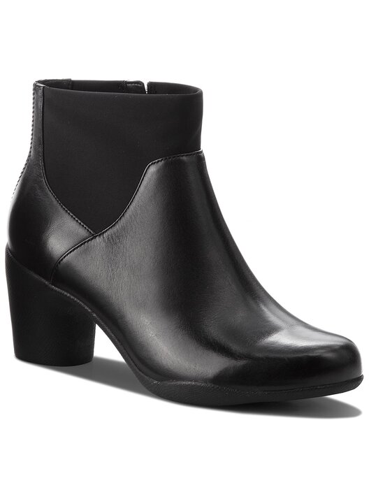 Botines Clarks Un Rosa Mid 261355304 Negro | zapatos.es