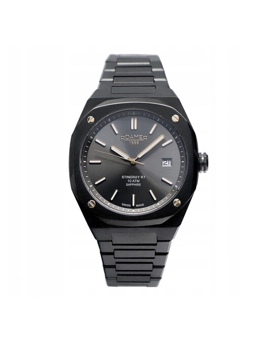 Zegarek Roamer Stingray R7 854833 44 55 50 Czarny | eobuwie.com.pl