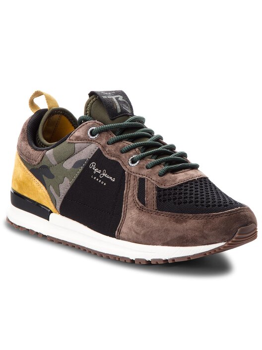 Sneakersy Pepe Jeans Tinker Pro-70 PMS30488 Brązowy | eobuwie.com.pl