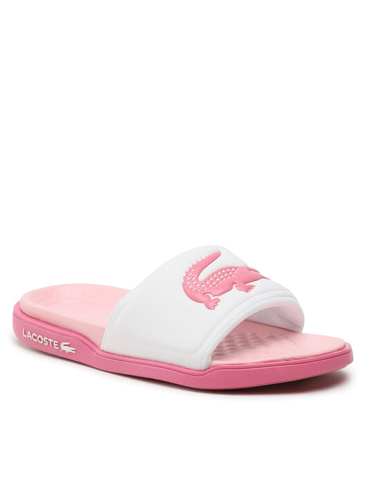 Şlapi Lacoste Croco Dualiste 123 1 Cfa 745CFA0001B53 Alb | epantofi.ro