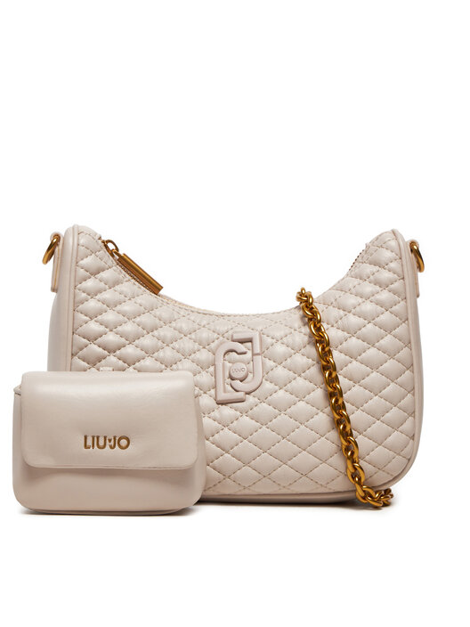 Geantă Liu Jo Ecs S Hobo AF4180 E0022 Écru | epantofi.ro
