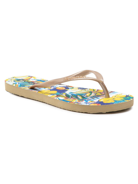 Chancletas Desigual Tropicuban 21SSHP09 Beis | zapatos.es