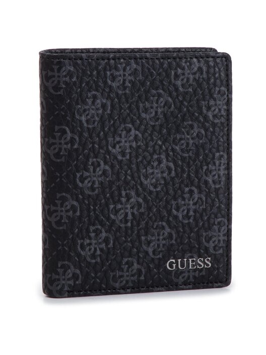 Duży Portfel Męski Guess City Logo Slg SM2591 POL51 Czarny | eobuwie.com.pl