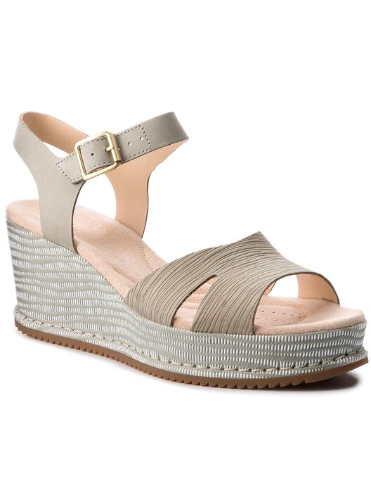 Szandál Clarks Akilah Eden 261342084 Szürke | ecipo.hu