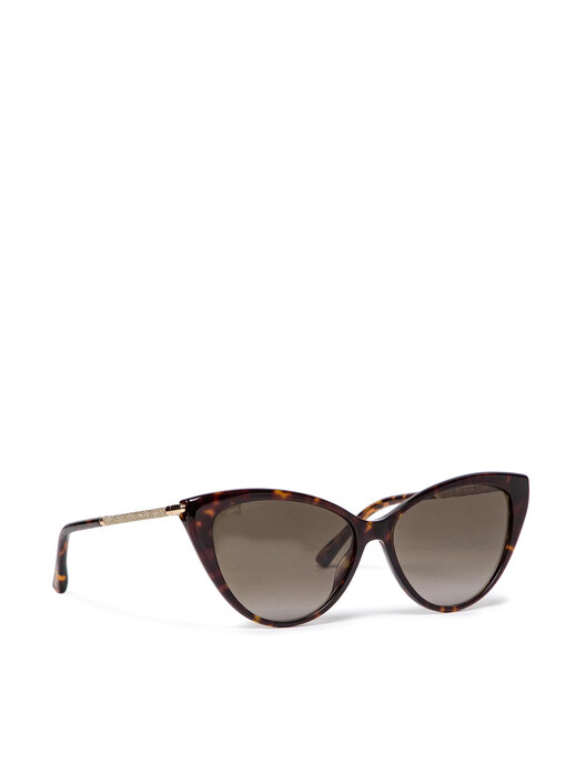Okulary przeciwsłoneczne Jimmy Choo VAL/S Brązowy | eobuwie.com.pl