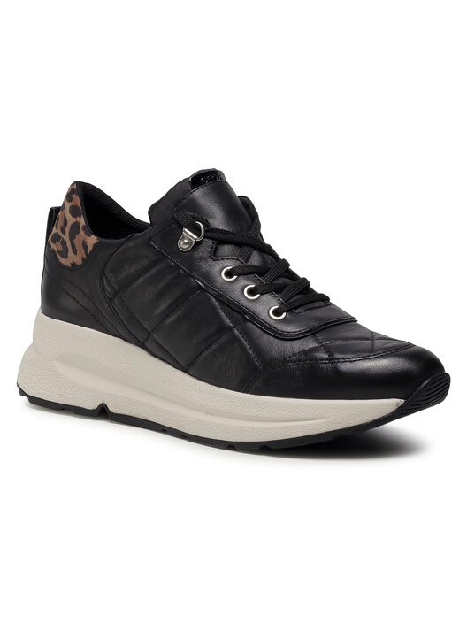 Sneakers Geox D Backsie B D04FLB 08507 C9BR6 Nero | escarpe.it