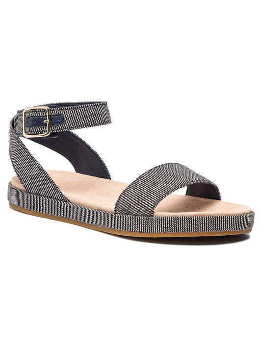 Sandały Clarks Botanic Ivy 261392354 Granatowy | eobuwie.com.pl